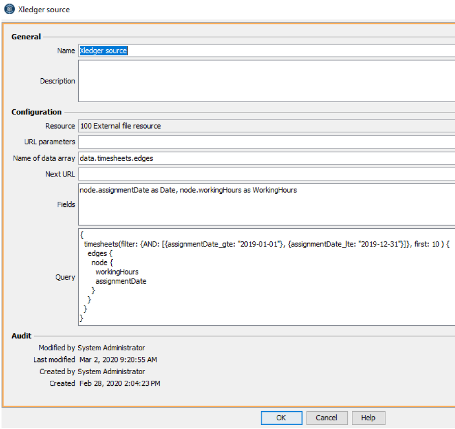 Integration with Xledger
